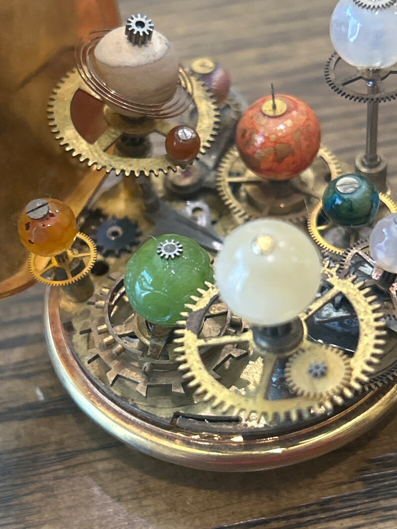 Orrery Pocket Watch Orrery Solar System Art Steampunk Art - Etsy Canada