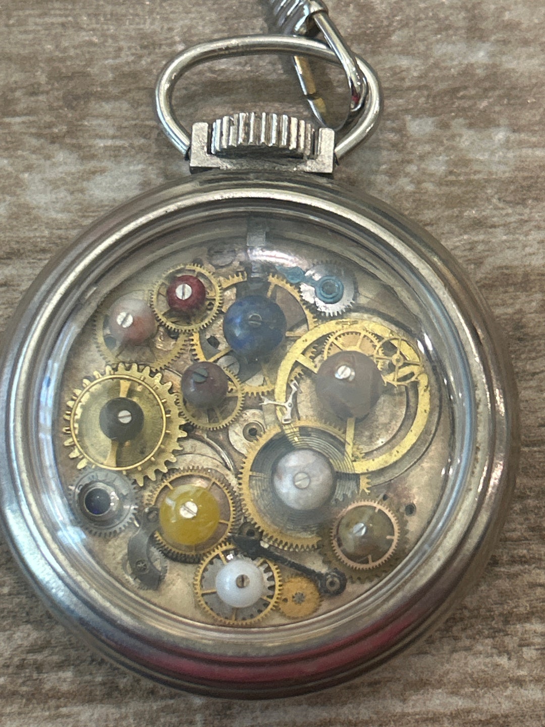 Vintage Pocket Watch Orrery Art - Etsy