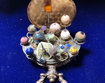 Orrery Solar System Art/planetary System/ Steampunk Art - Etsy