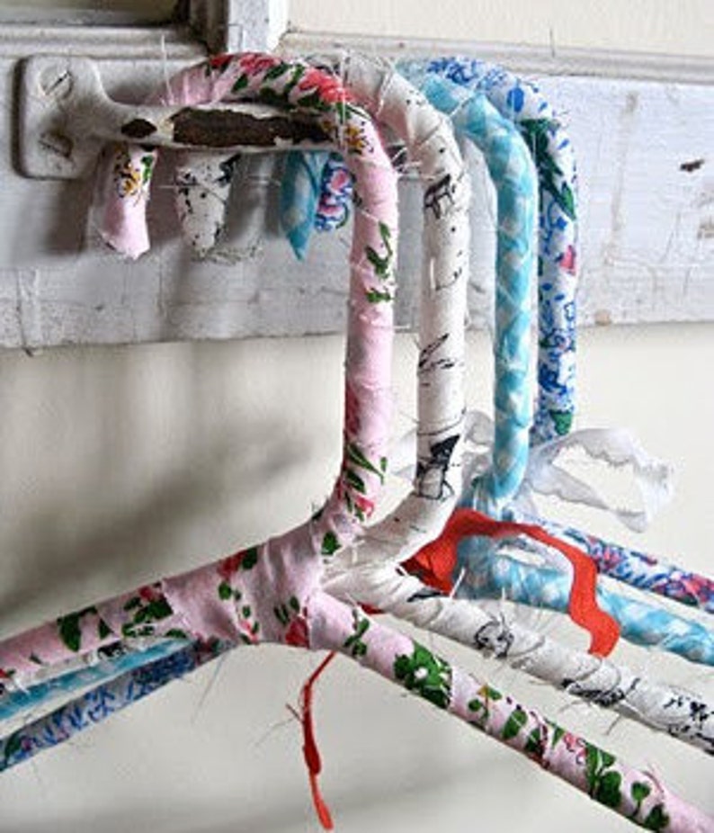 Fabric Covered Hangers - Etsy