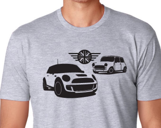 MINI COOPER T-shirt GREY British Classic Jcw - Etsy