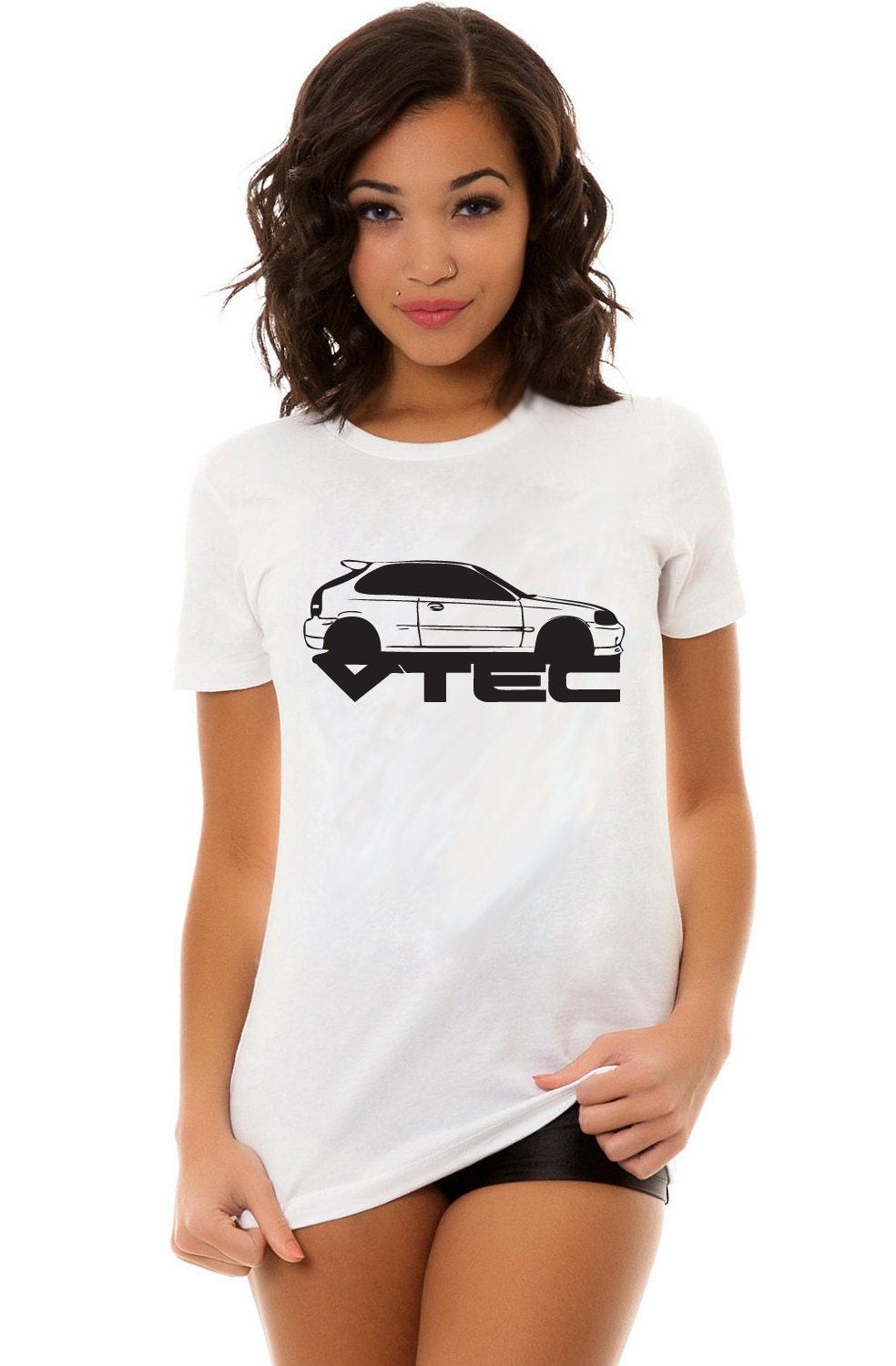 Honda CIVIC T-shirt TYPE-R Grey VTEC - Etsy