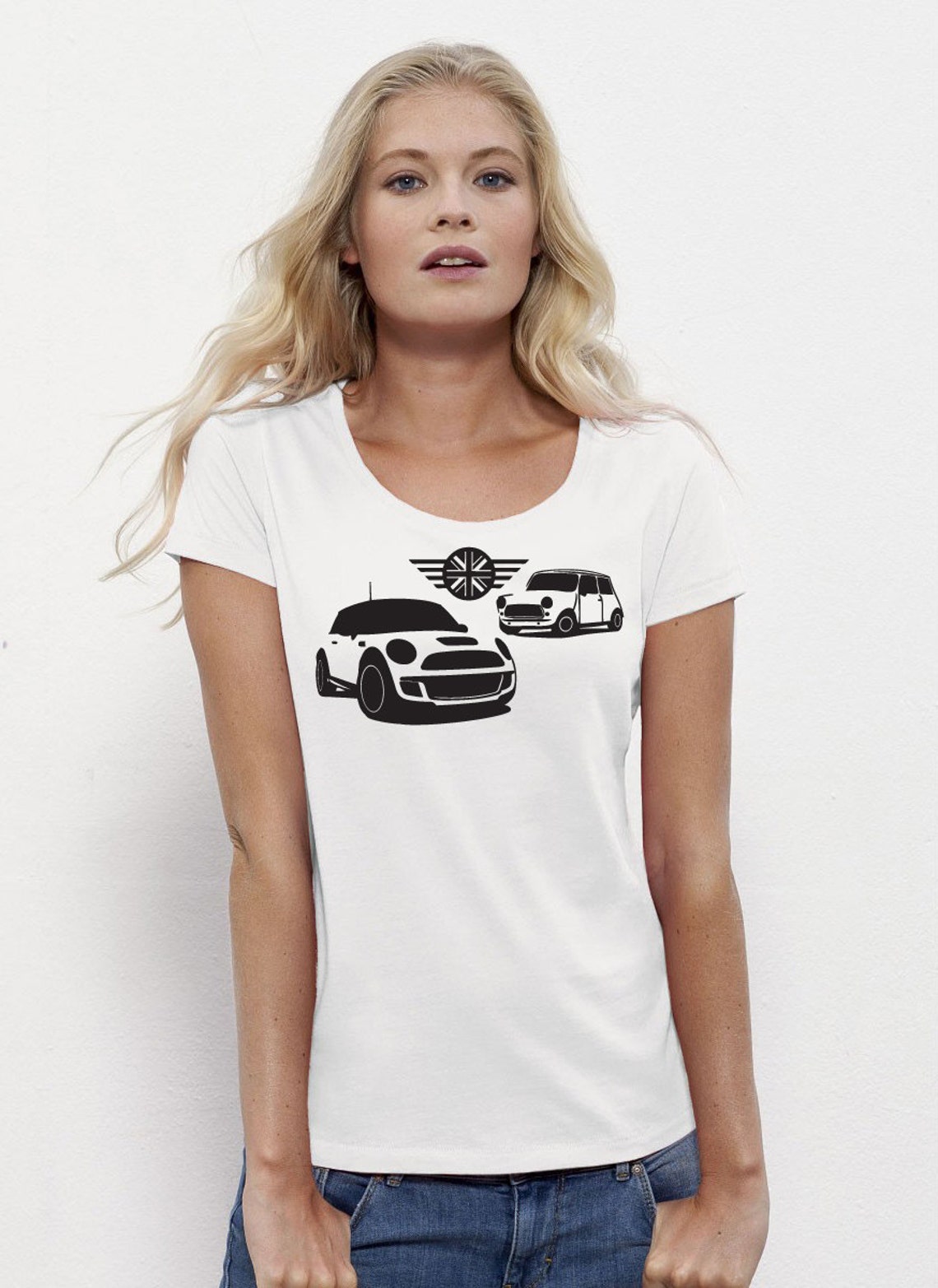 MINI COOPER T-shirt GREY British Classic Jcw - Etsy