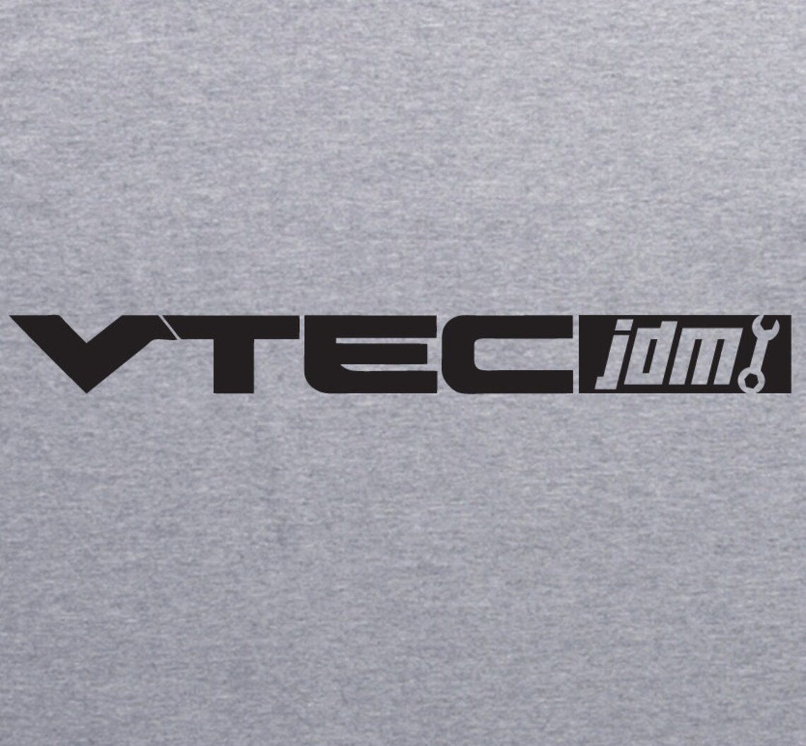 Honda VTEC JDM T-shirt Grey - Etsy