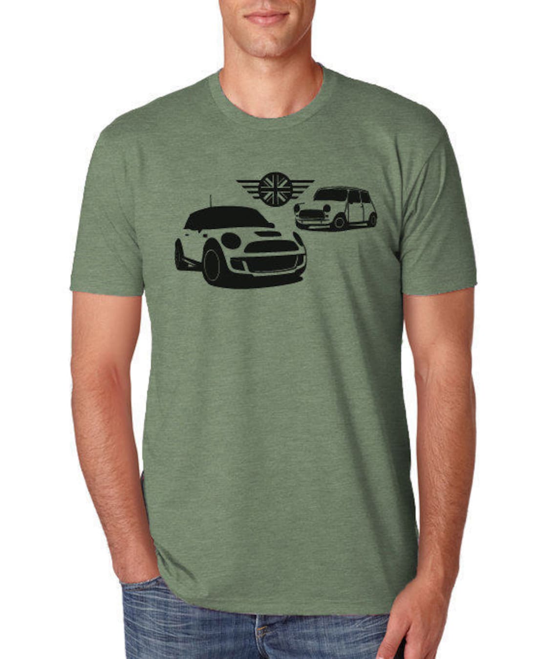 MINI COOPER T-shirt GREY British Classic Jcw - Etsy
