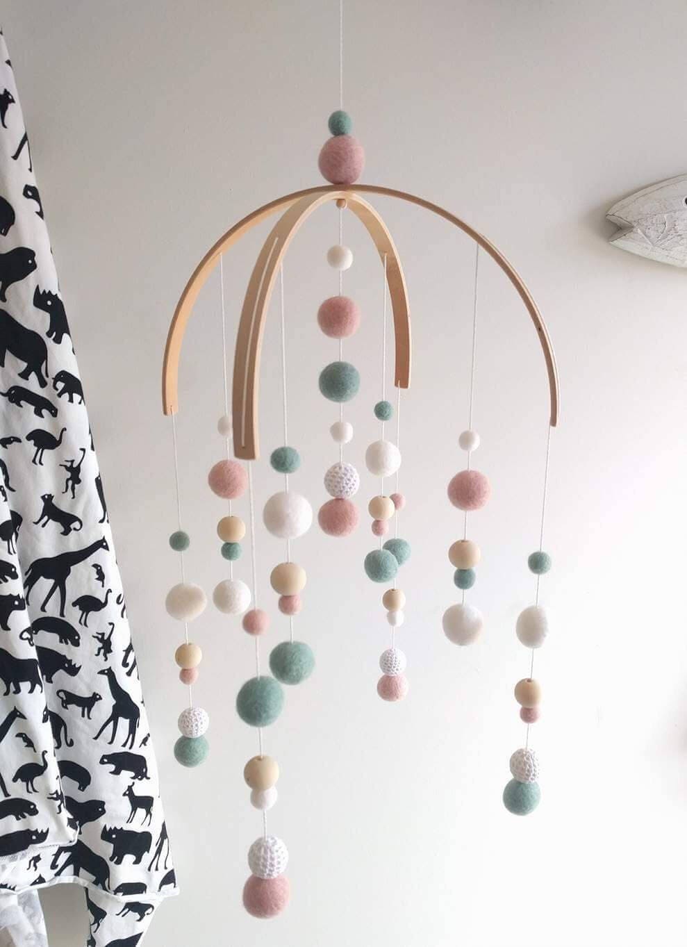 CUSTOM design baby mobile design your own Felt baby mobile | Etsy