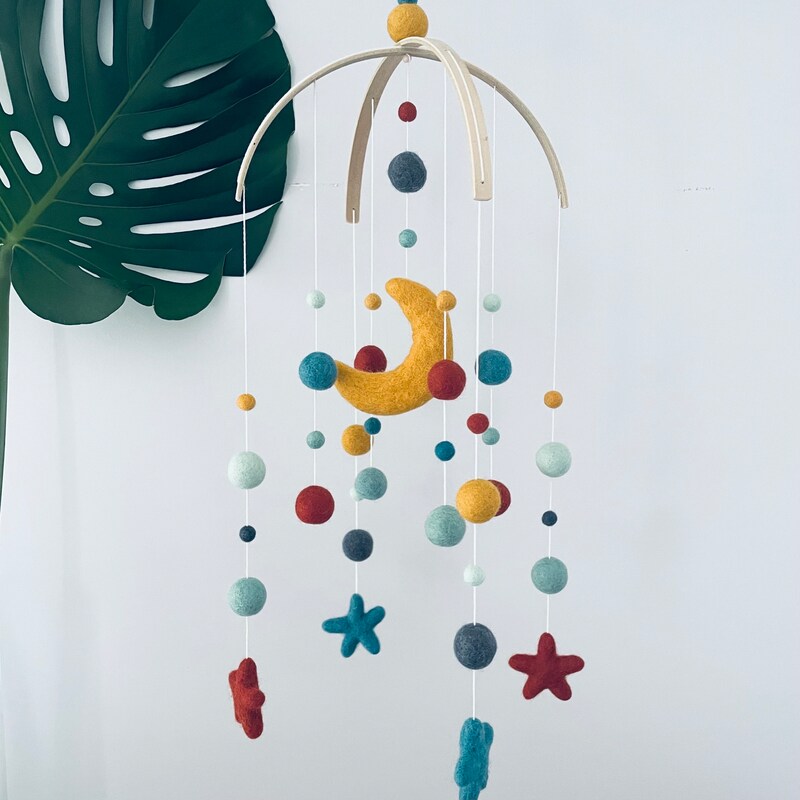 Modern Baby Mobile - Etsy