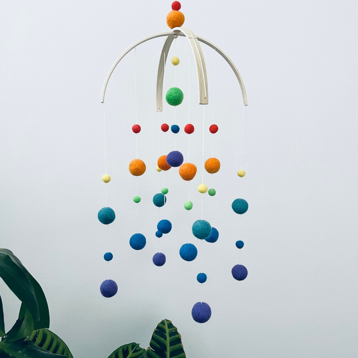 CUSTOM Made Felt Baby Mobile Standard Double Arch Design - Etsy