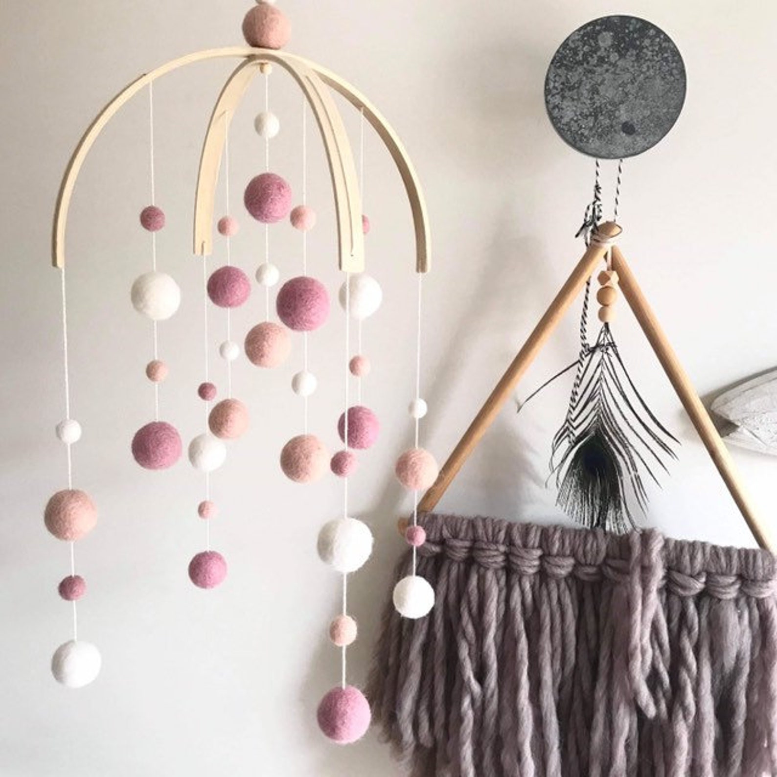 CUSTOM Made Felt Baby Mobile Standard Double Arch Design - Etsy Australia