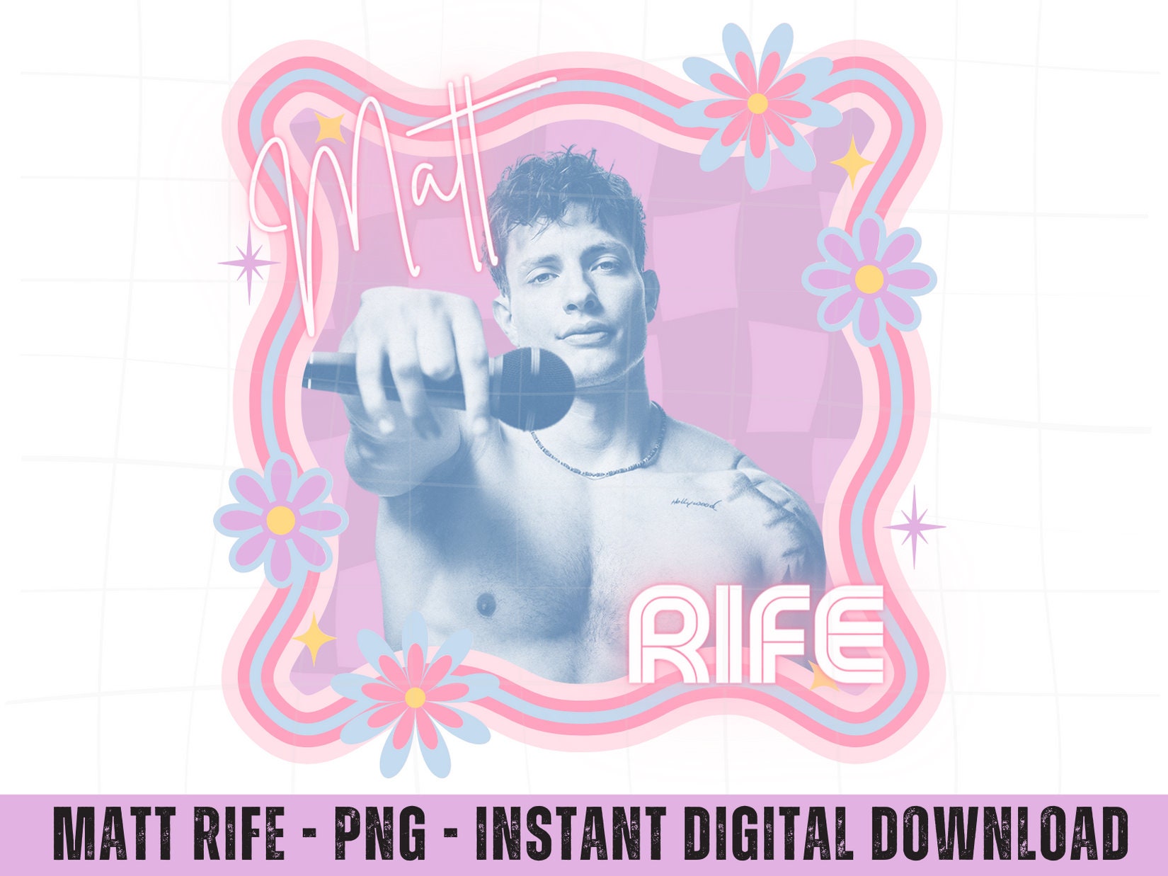 Matt Rife PNG - Instant Download Digital File - Sublimation Design ...