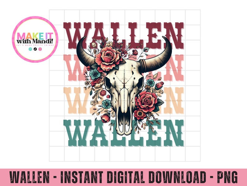 Western Cowboy PNG - Morgan Wallen PNG - Instant Digital Download ...