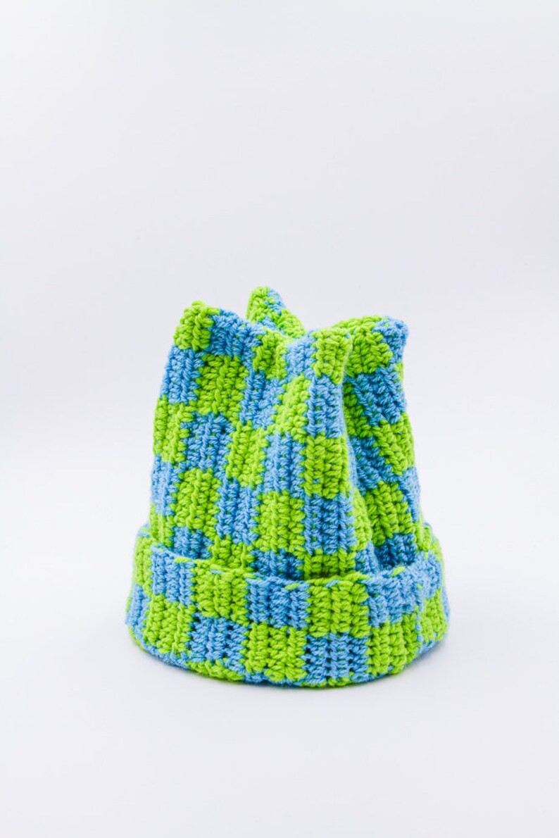 The Retro 4 Points BEANIE // Crown HAT Medium Adult Size/ - Etsy