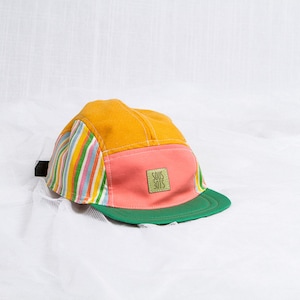 The CREME BRULEE Cap // Upcycles Adult Caps \\ Handmade and Recycled 5 ...