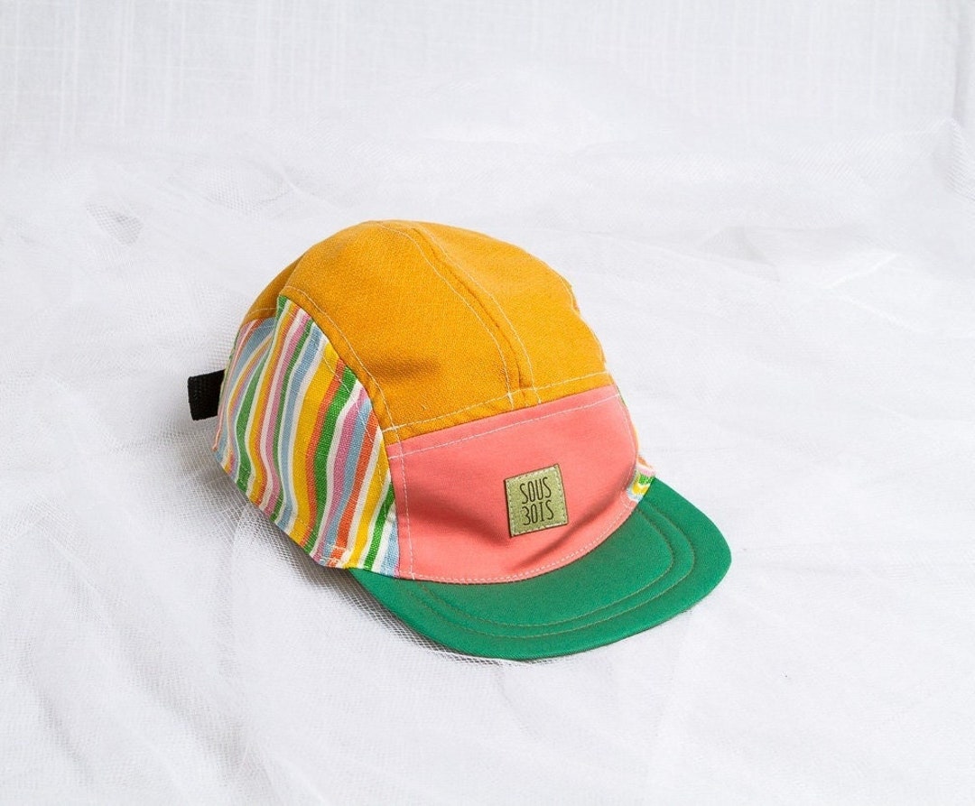 The CREME BRULEE Cap // Upcycles Adult Caps \\ Handmade and Recycled 5 ...