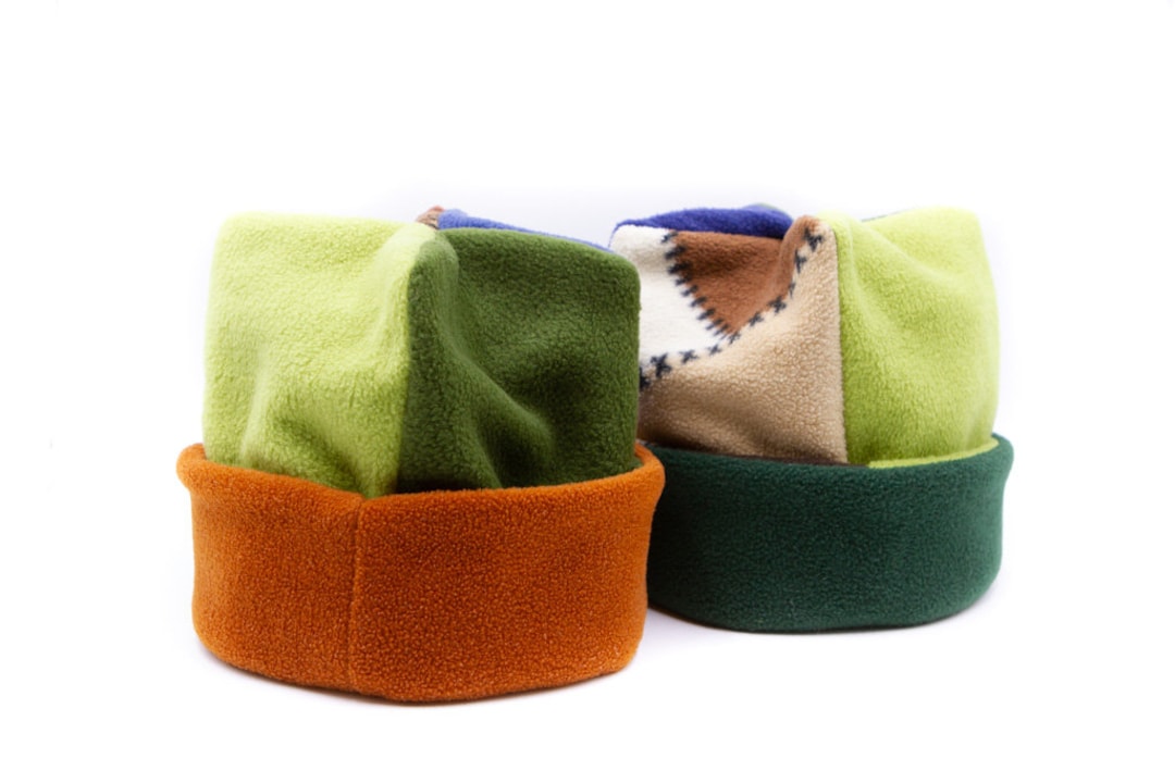 The Crown Toque // 2 Sizes for Adults & Kids/ Handmade Polar Fleece ...
