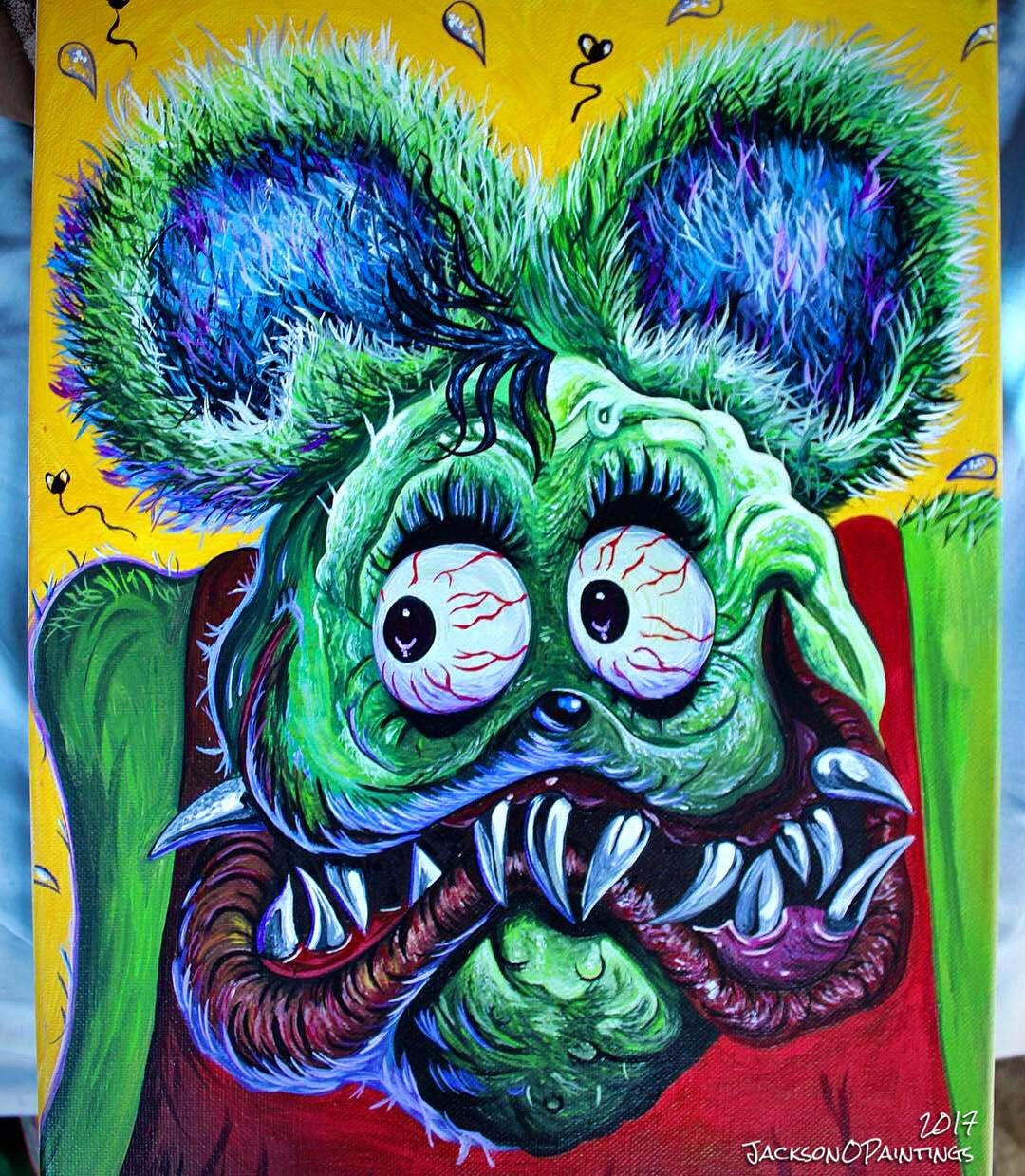 Rat Fink (print) - Etsy