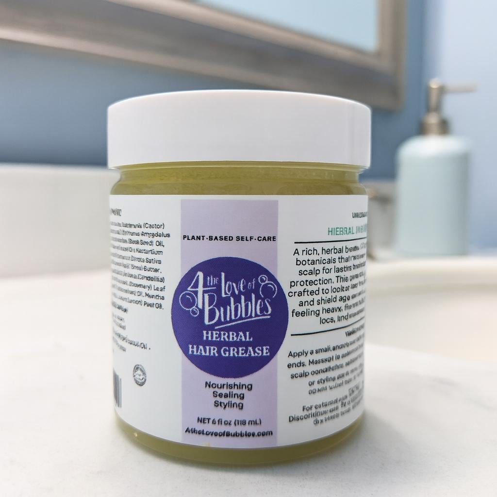 Vegan Herbal Hair Grease: Natural Scalp Treatment - Etsy