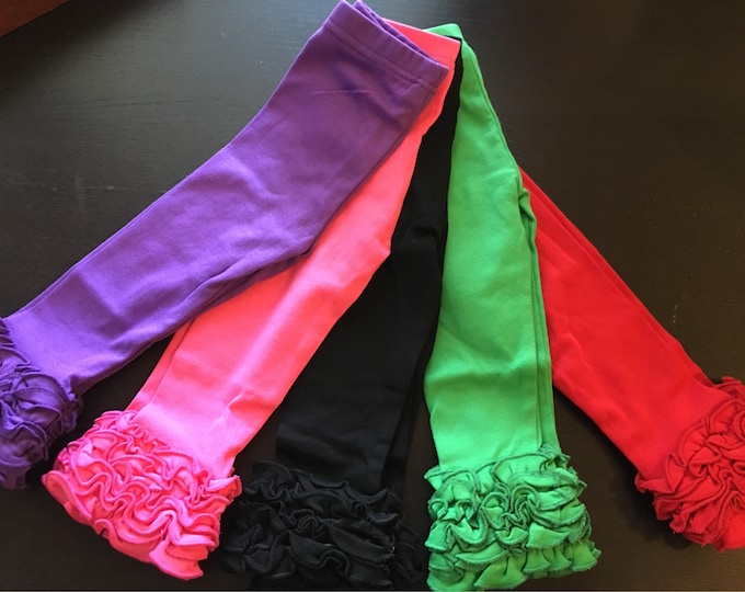 Girls Black Eco Leather Leggings, Leggings for 12 Year Olds, Childrens ...