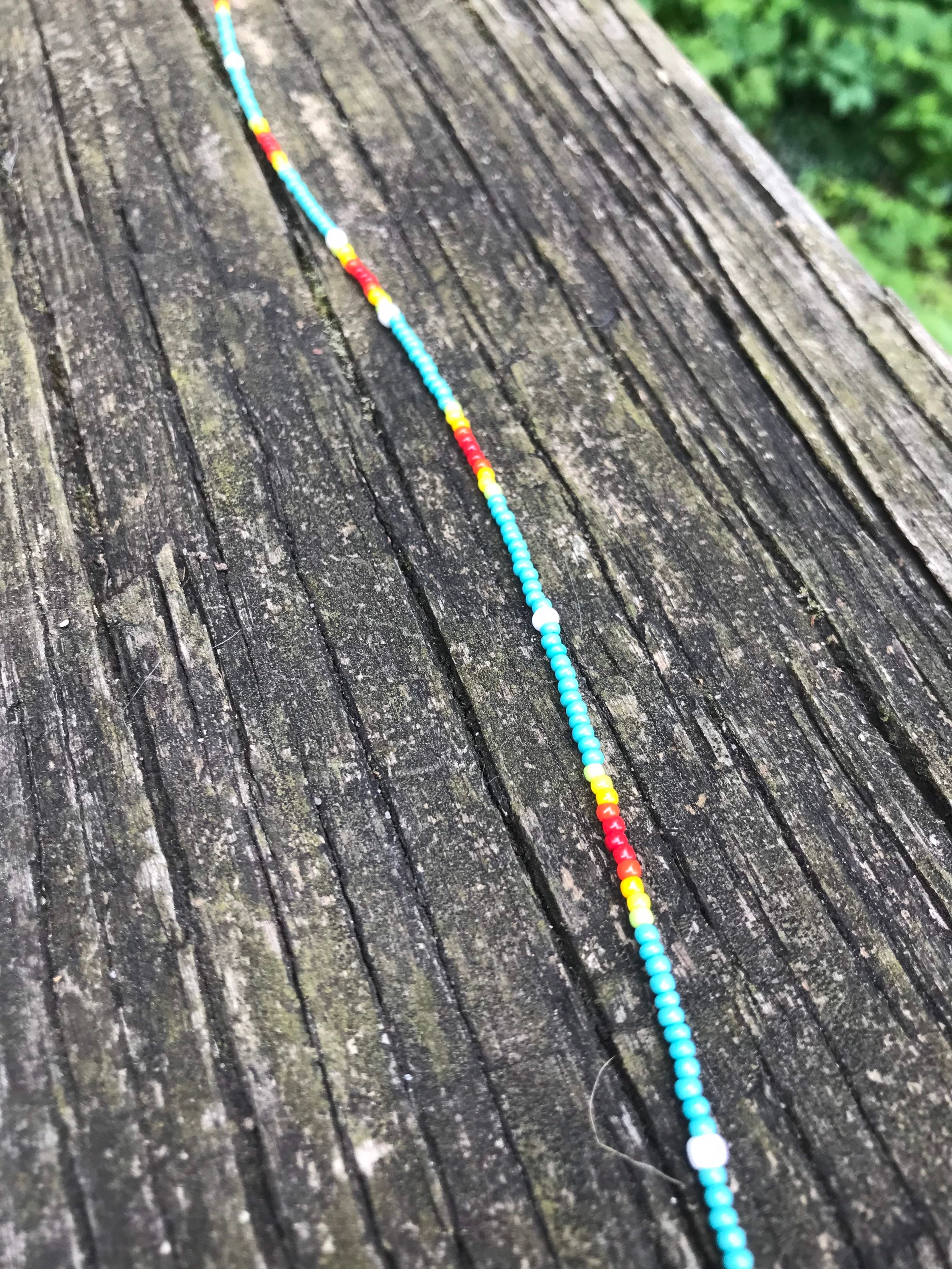 Handmade Native Inspired Choker Necklaces in Various Colors - Etsy