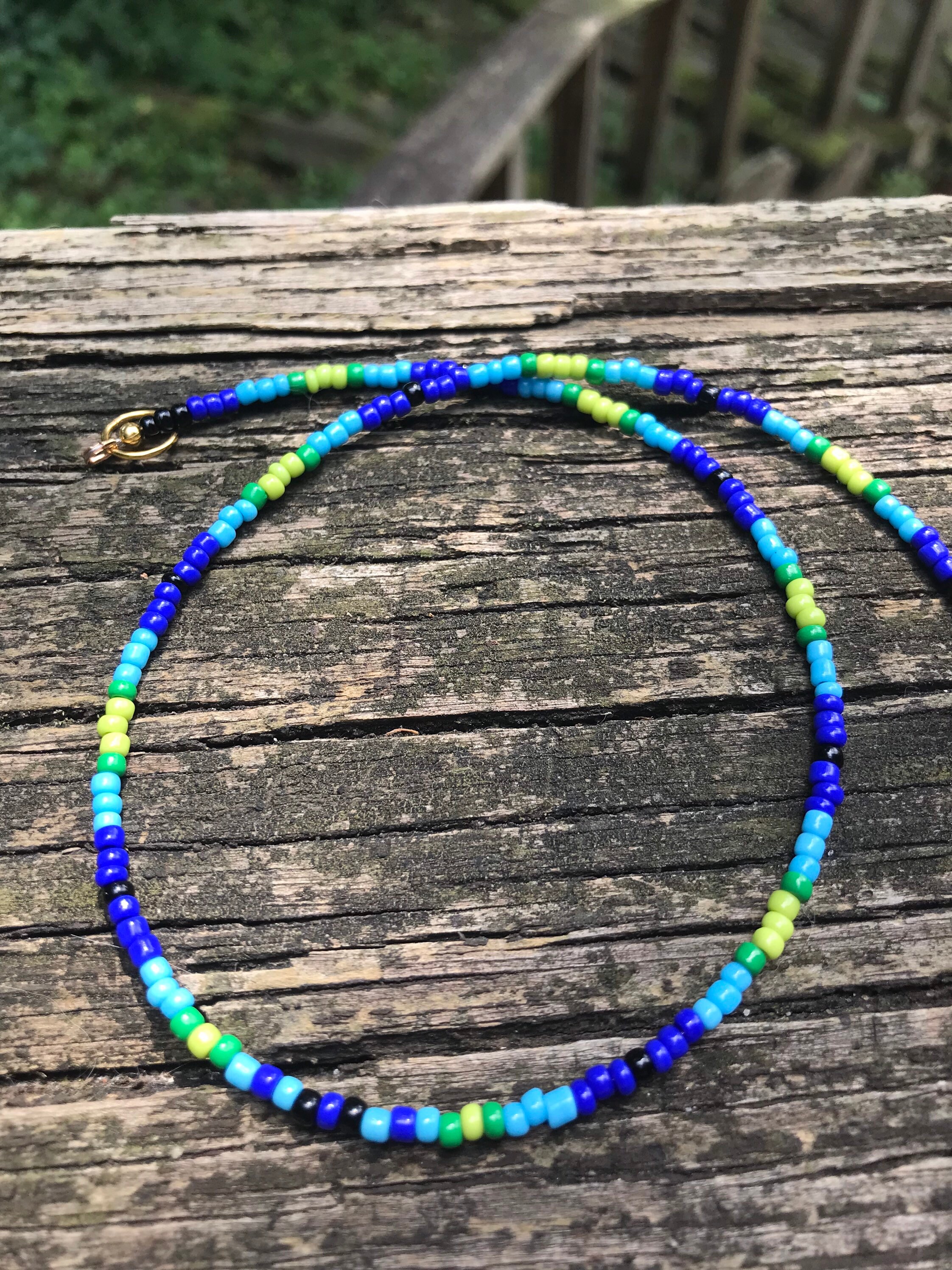 Handmade Native Inspired Choker Necklaces in Various Colors - Etsy
