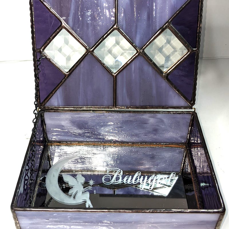 Stained Glass Box - Etsy