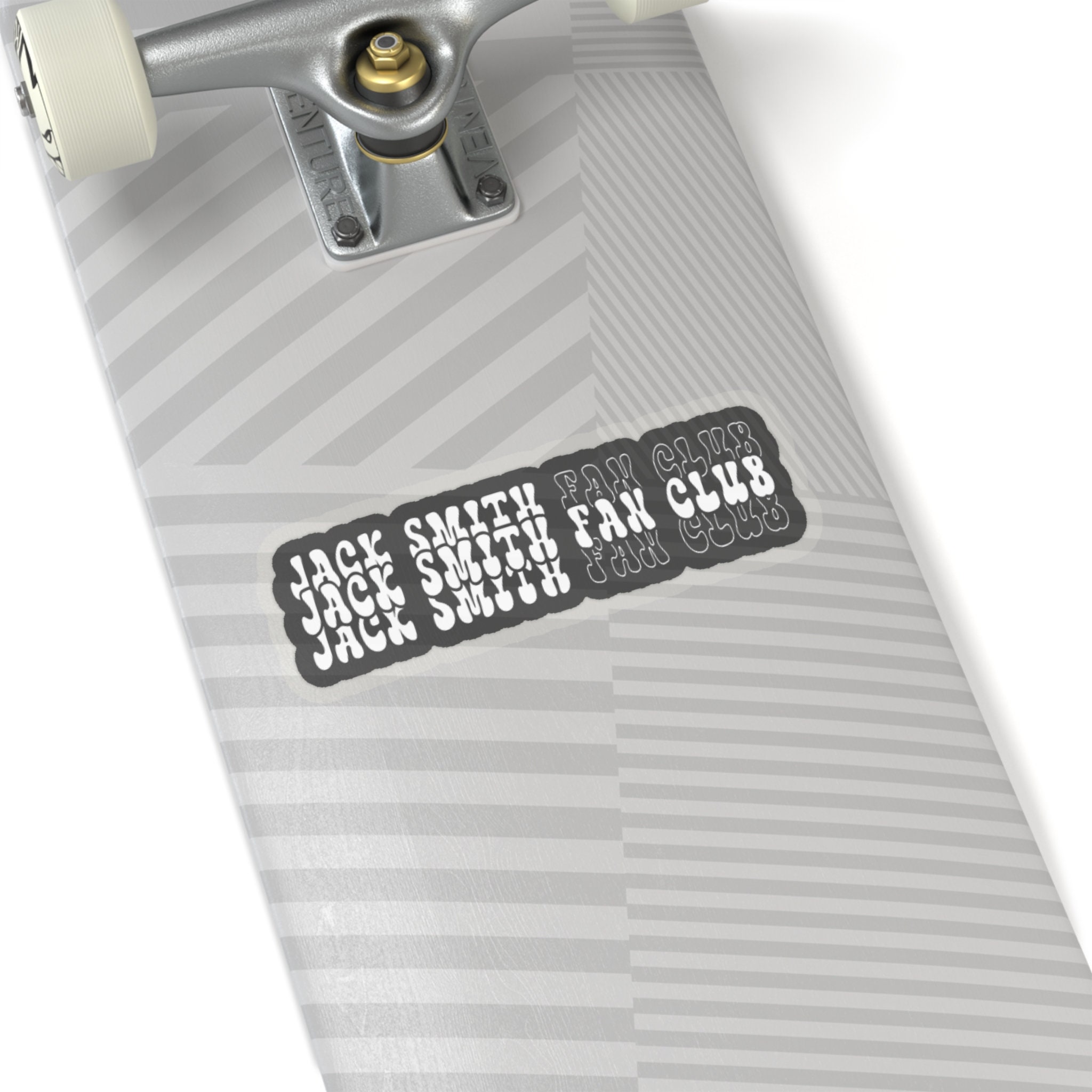 Jack Smith Fan Club Sticker Groovy Kiss-cut Jack Smith Stickers Jack ...