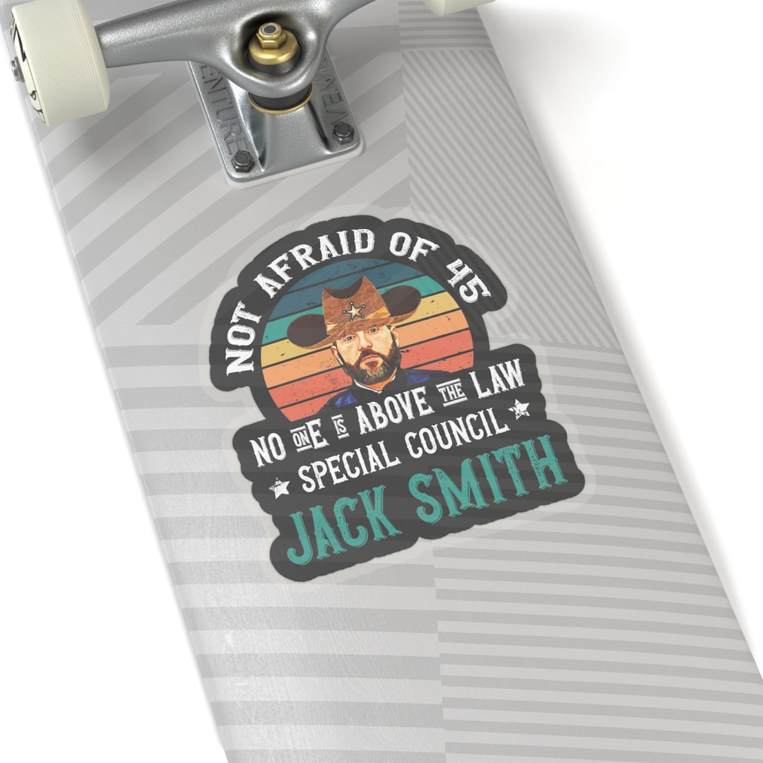 Not Afraid of 45 Jack Smith Sticker Jack Smith Fan Club Sticker Grunge ...