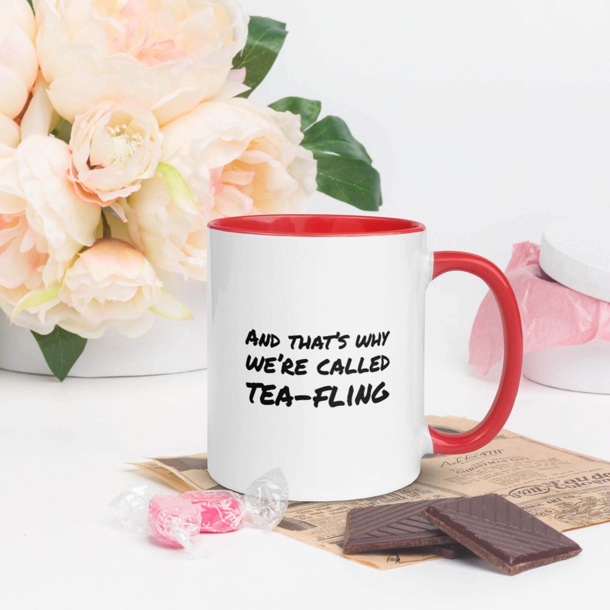 D&D Mug Tea-fling Dungeons and Dragons Inspired Mug, Dnd Gift, Funny ...