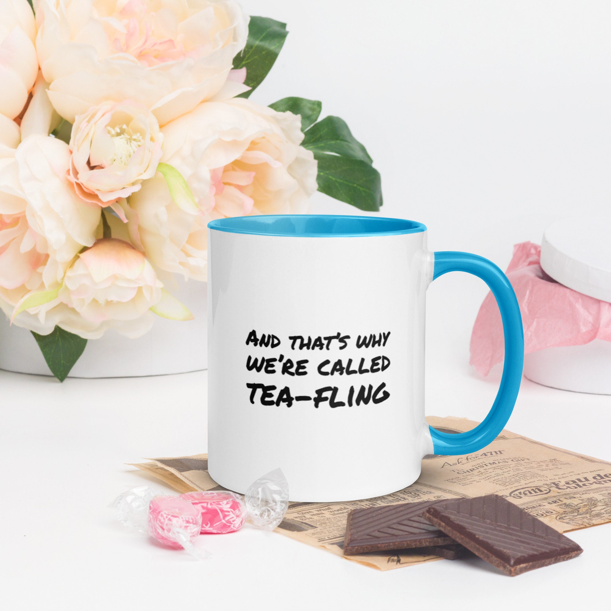D&D Mug Tea-fling Dungeons and Dragons Inspired Mug, Dnd Gift, Funny ...