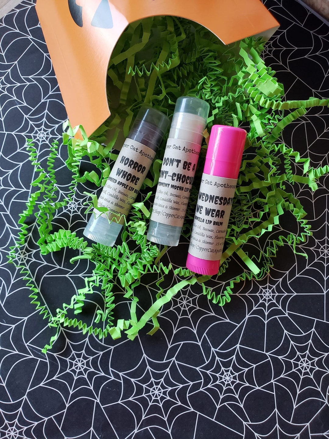 Unhappy Meal 3 : 3 Piece Lip Balm Set - Etsy