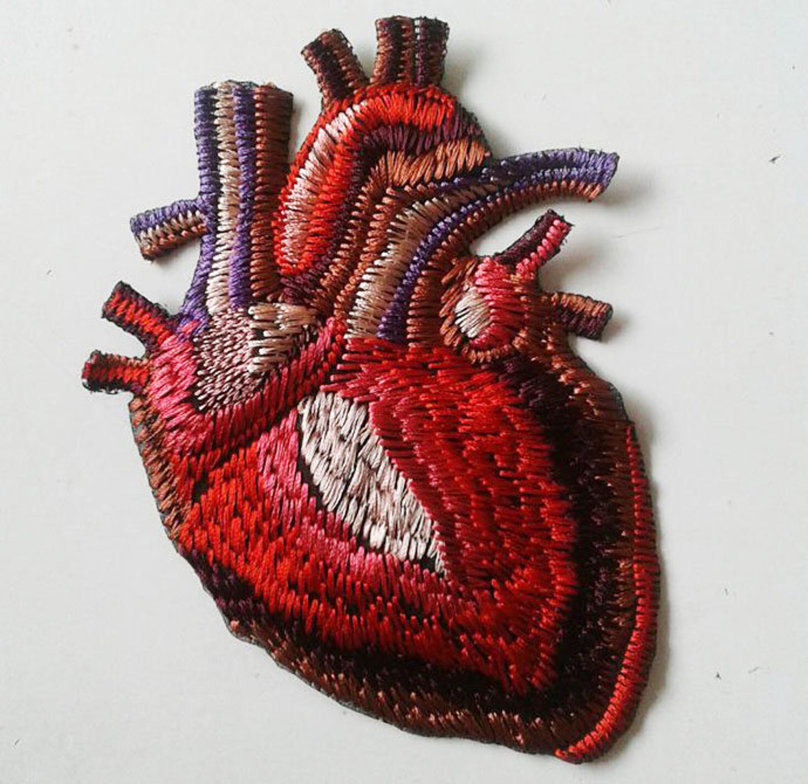 Moks153p Anatomical Heart Patch - Etsy