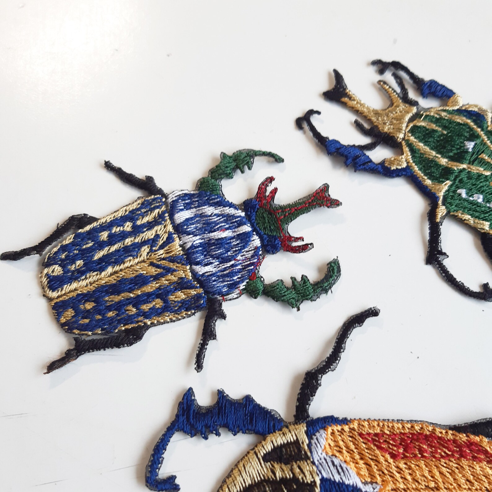 Moks628 Set Insect Patch Bugs Patch Embroidery Nature - Etsy