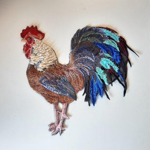 Moks461 Bird Patch Large Patch Rooster Patch | Etsy