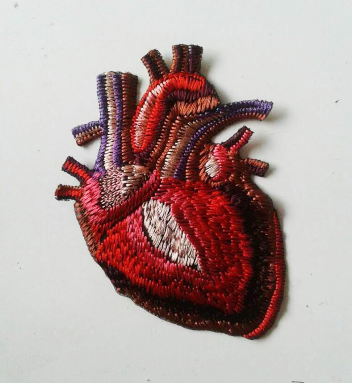 Moks153p Anatomical Heart Patch - Etsy