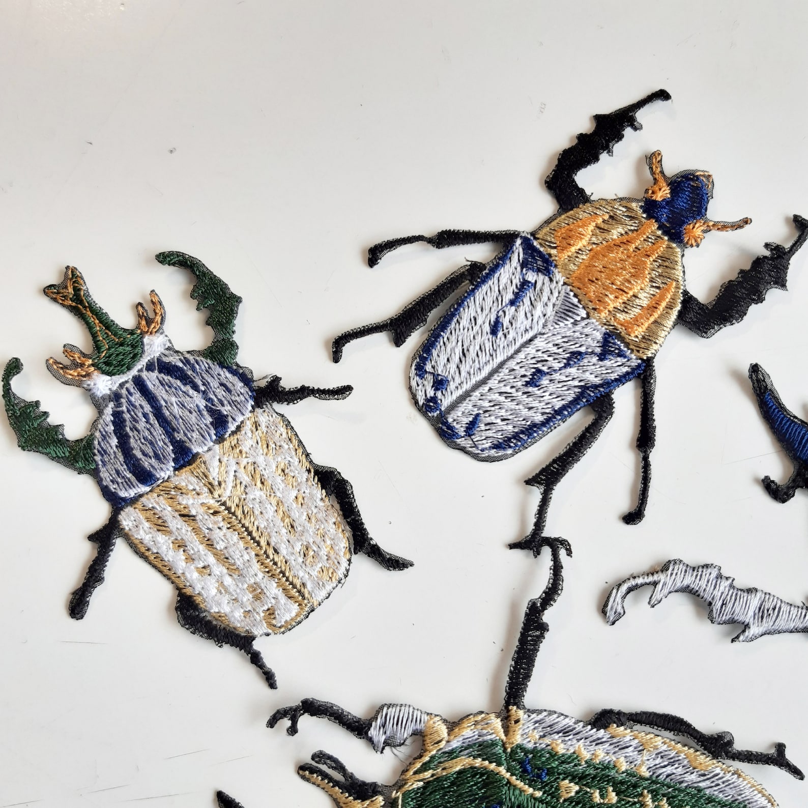 Moks629 Set Bugs Embroidered Patch Insect Patch Wildlife - Etsy