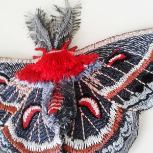 Moks213(p) Cecropia Moth Embroidered Patch - Etsy