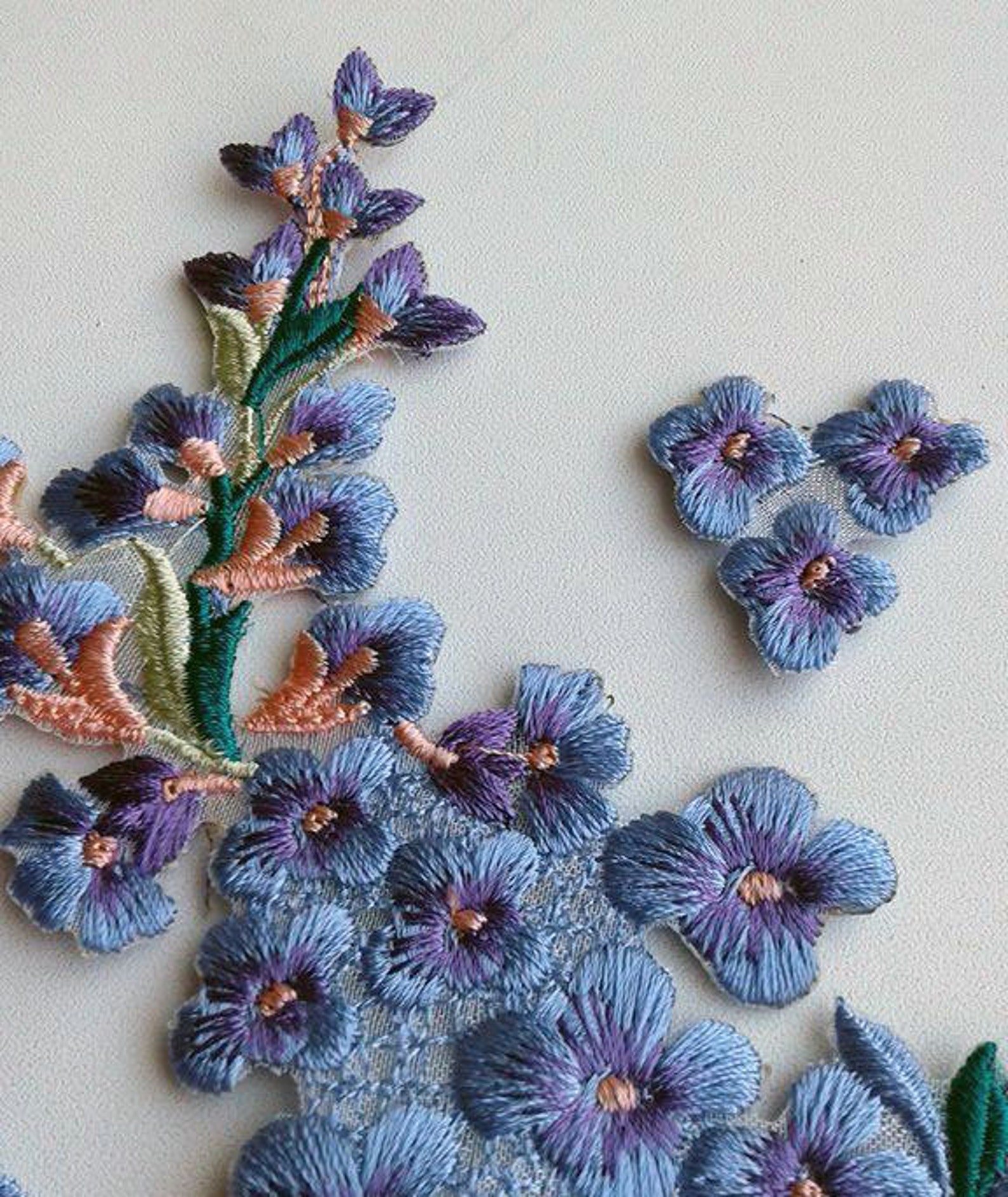 Moks30(p) Lilac Embroidery Patches - Etsy