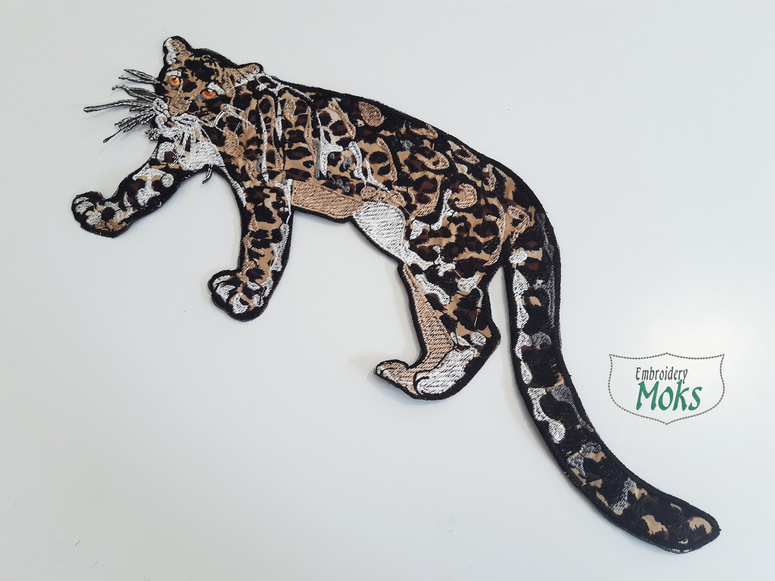 Moksp340 Animal Leopard Embroidery Patch Sew on Embroidered - Etsy