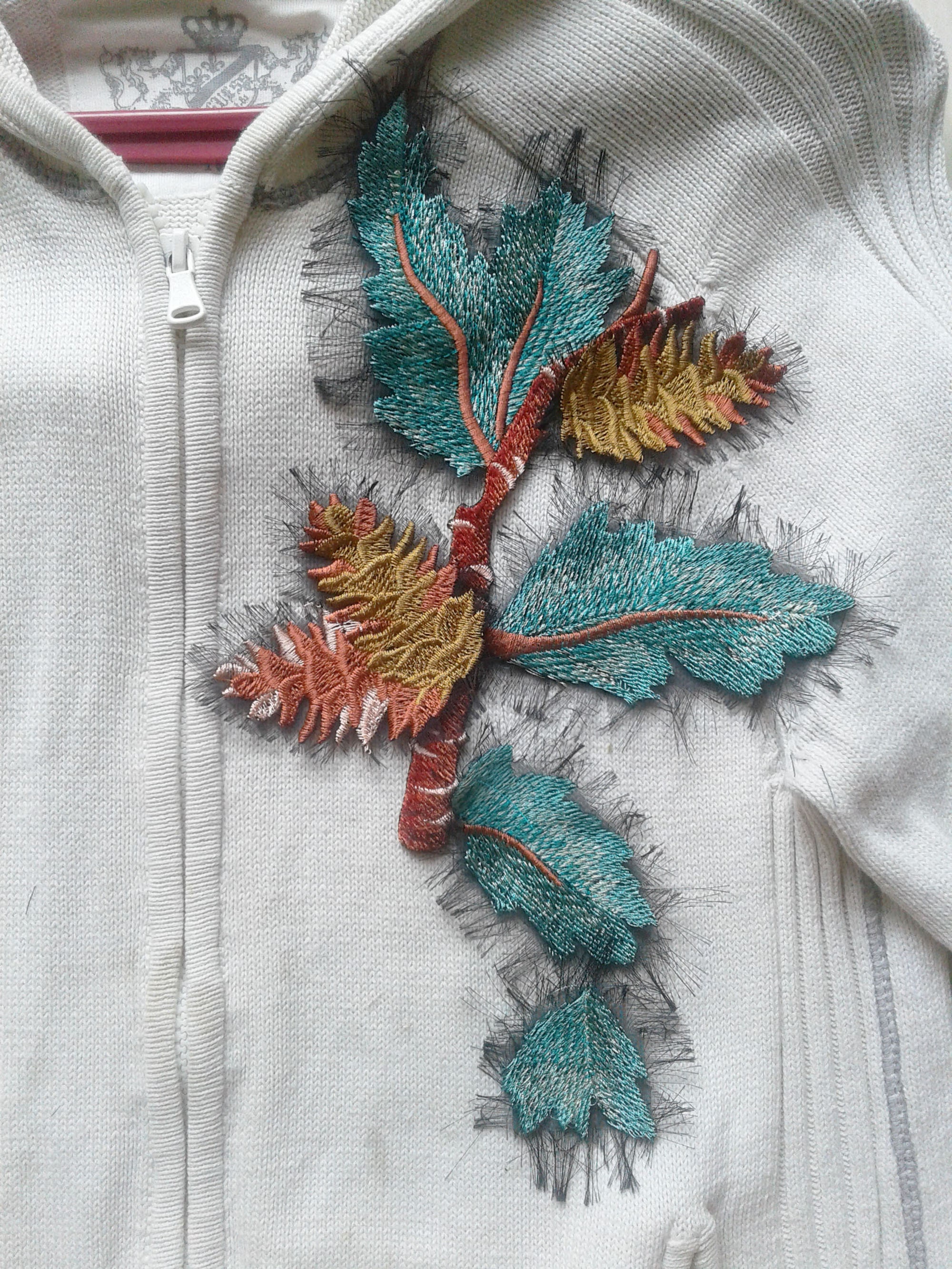 Moks243p Set patch Pine cones forest branch Embroidered | Etsy