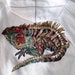 Moks299(p) Iguana Large Patch Embroidered Patch Fashion Patch - Etsy