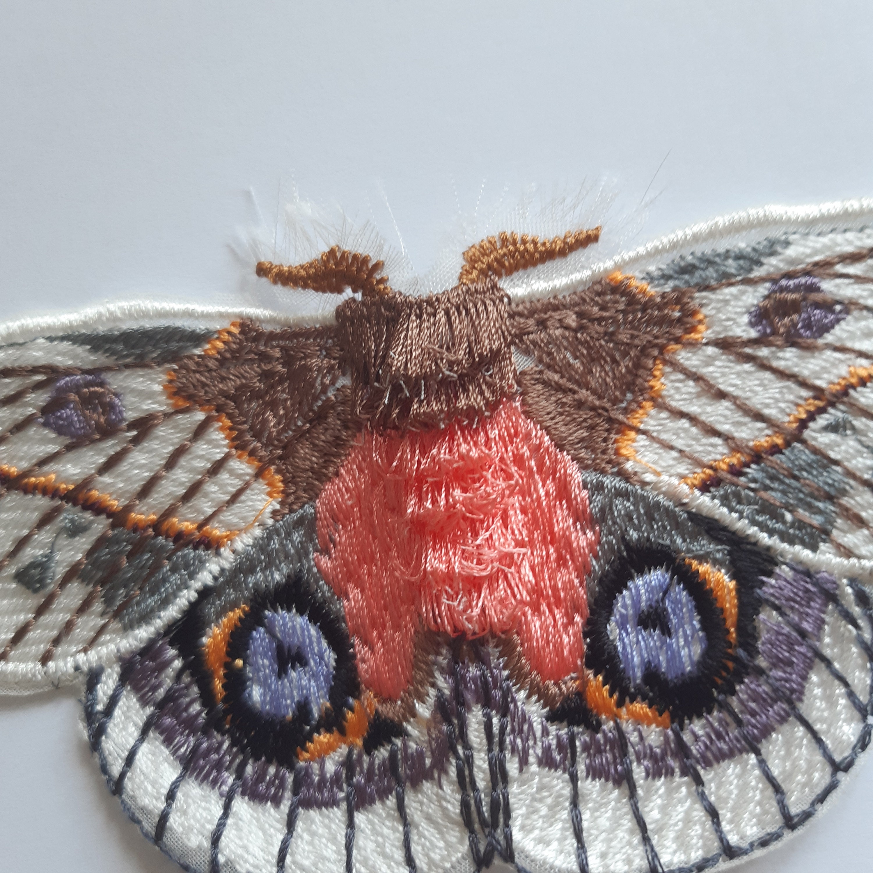 Moks455 Moth Patch Automeris Io Io Moth Designer Large | Etsy