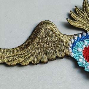 Moks119(p) Sacred Heart Milagro Embroidered Patch - Etsy