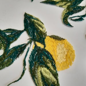 Moks445(p) Lemon Patch - Fruit Embroidered Patch - Etsy