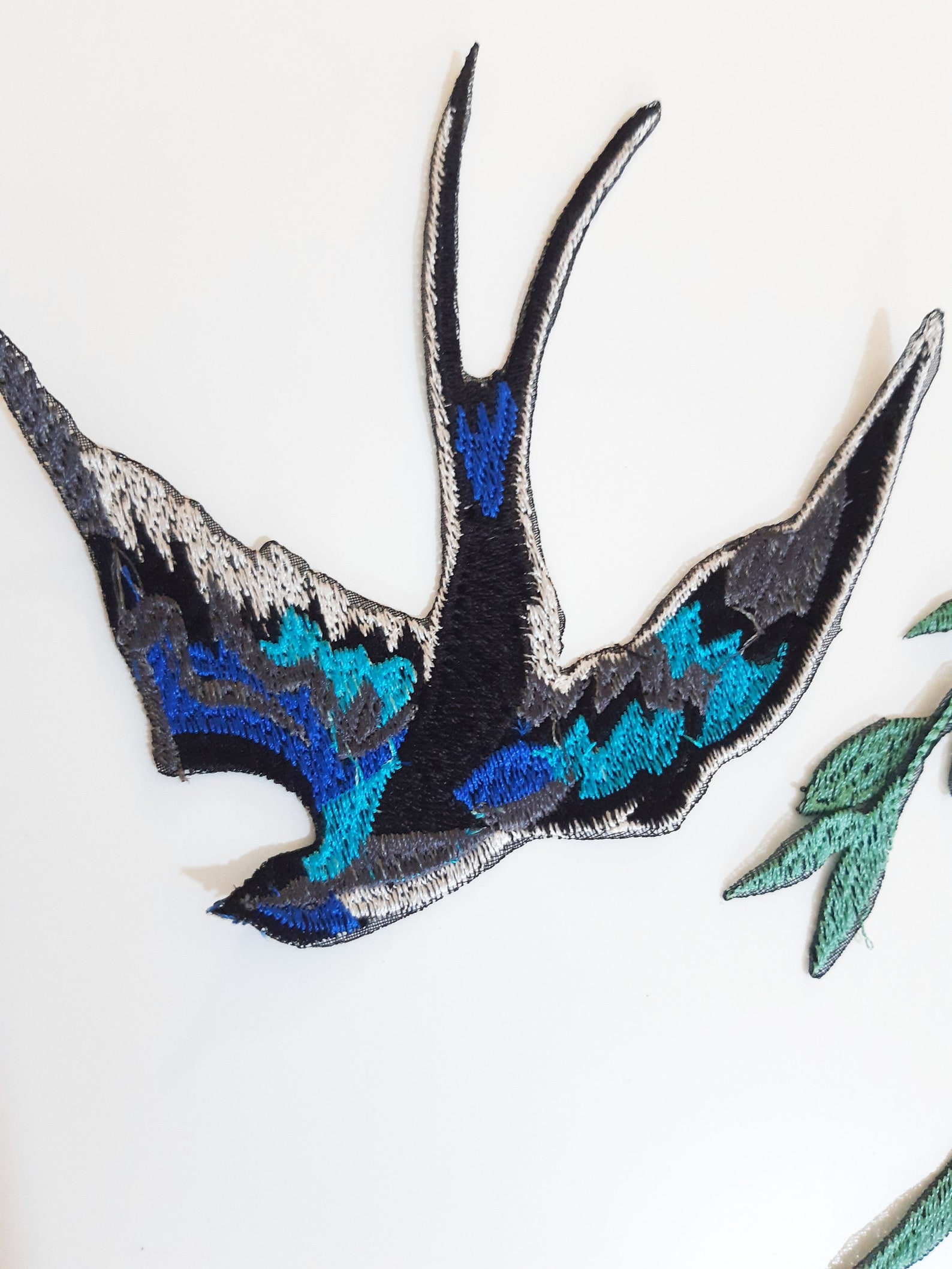 Moks327p Bird patch Embroidered patch set | Etsy