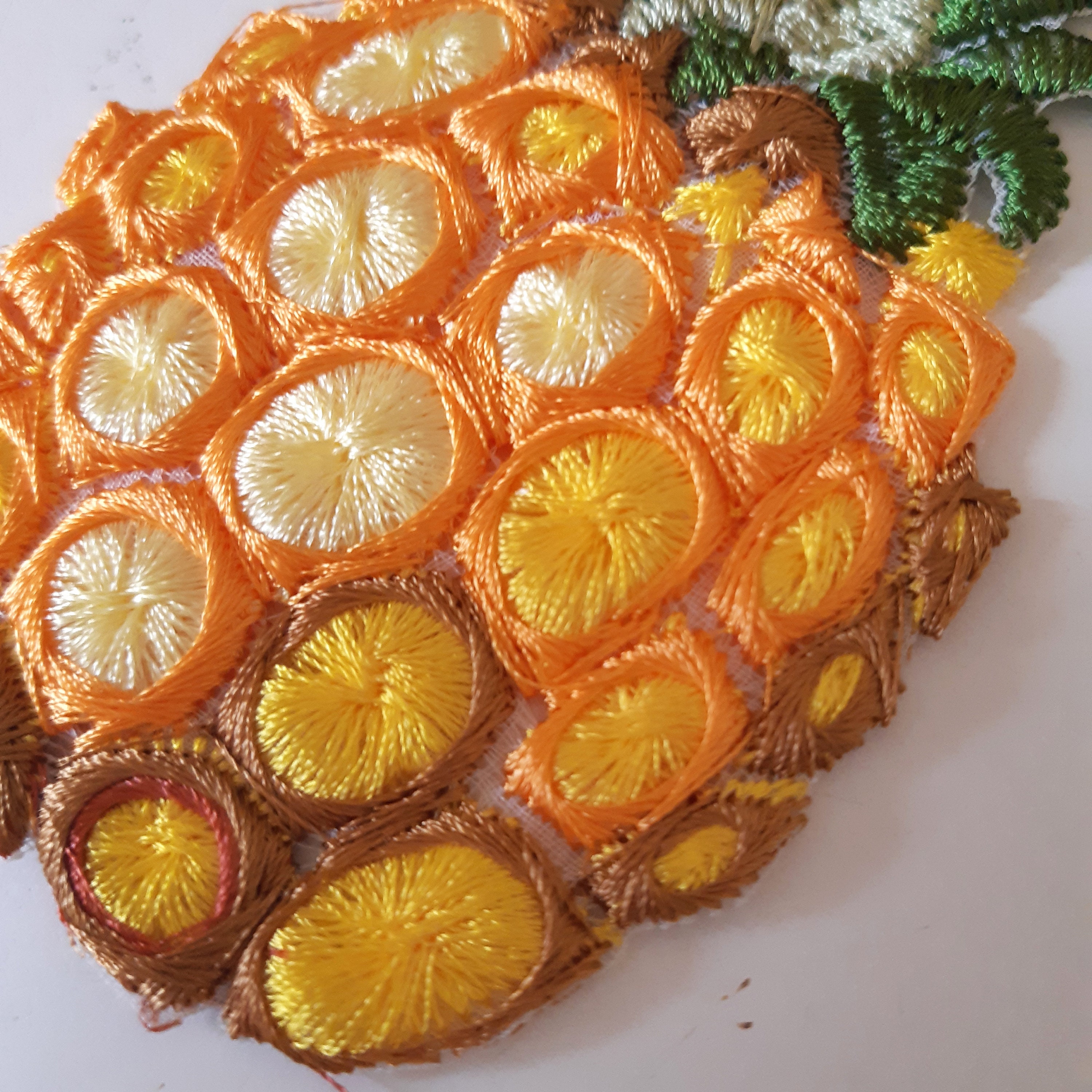 Moks411p Pineapple Patch Fruit Embroidered Patch Exonic | Etsy