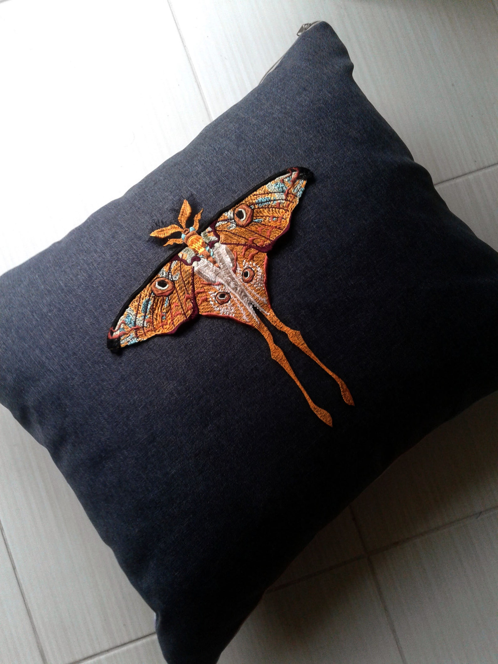 Moks188(p) Large Comet Moth Embroidered Patch - Etsy