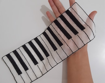 2 Piano Key's Patch Custom Made AP135 - Etsy