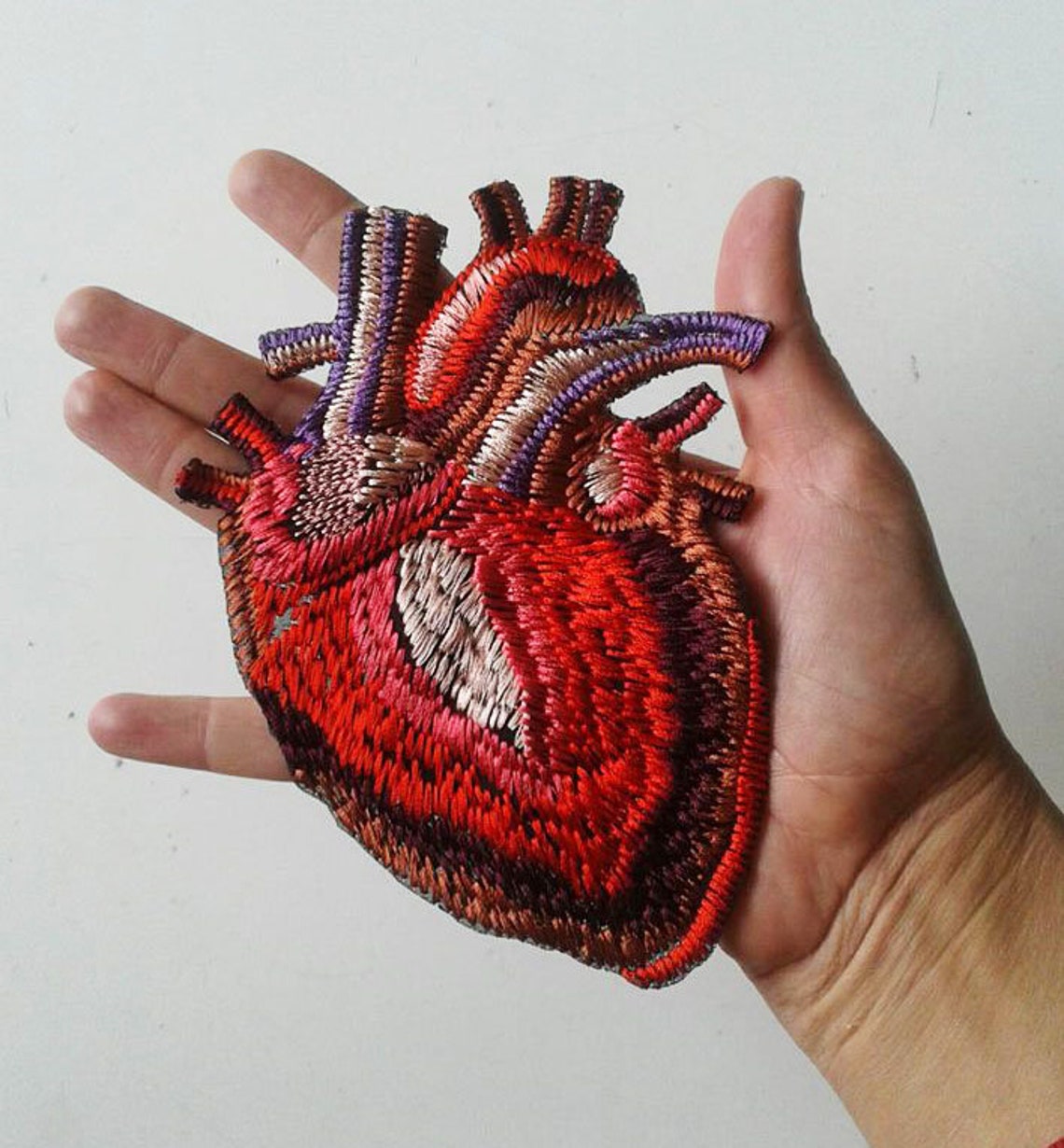 Moks153p Anatomical Heart Patch - Etsy