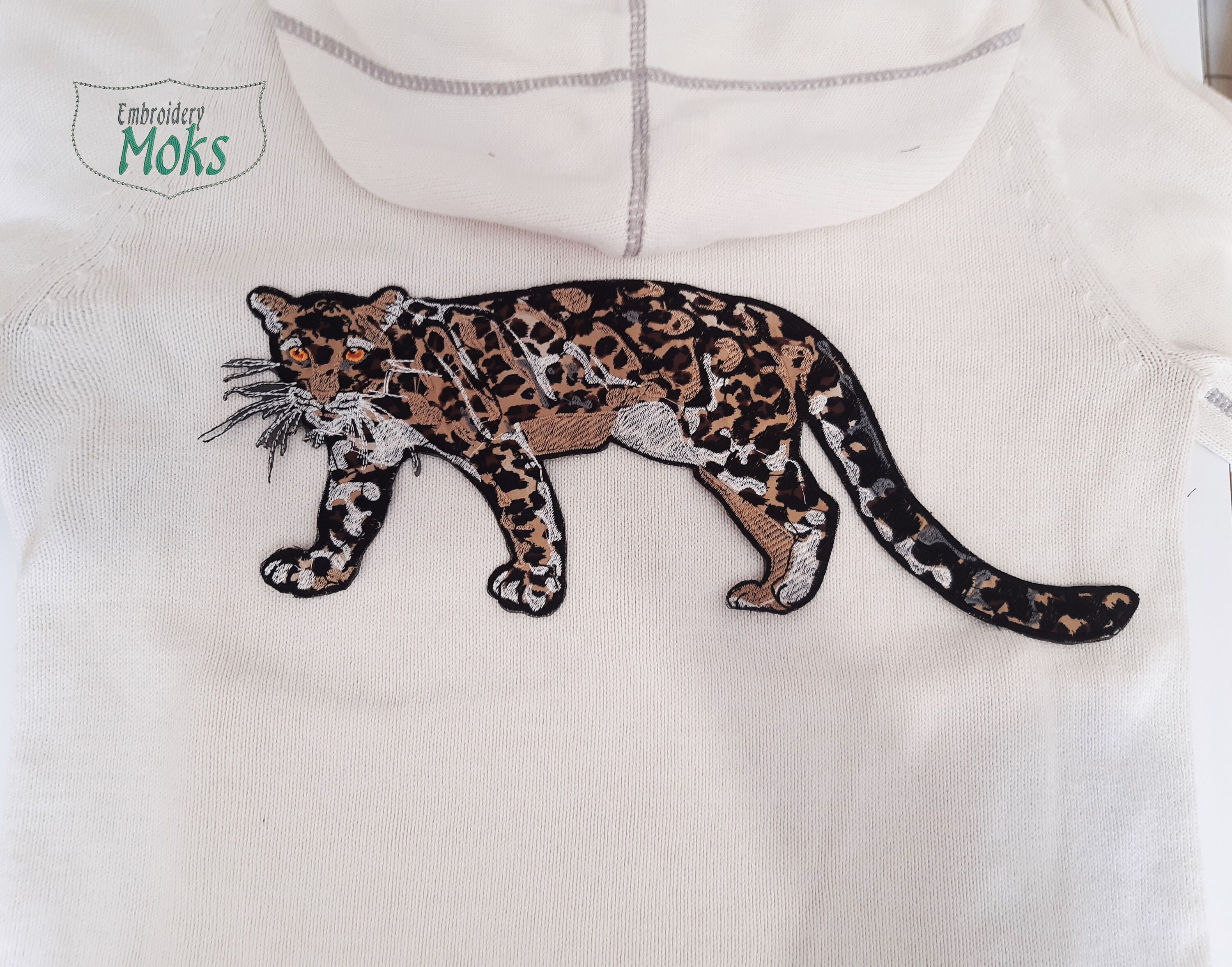 Moksp340 Animal Leopard Embroidery Patch Sew on Embroidered - Etsy