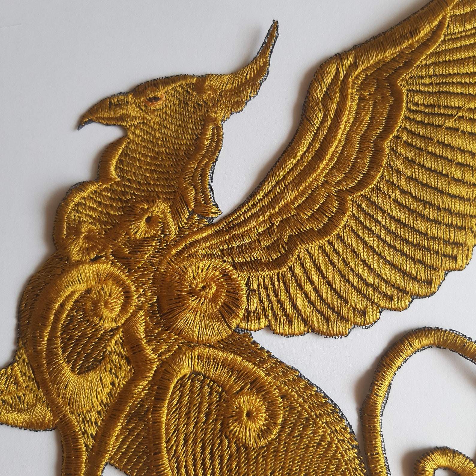 Moks525 Griffin Large Patch Mythological Сreature Heraldry - Etsy